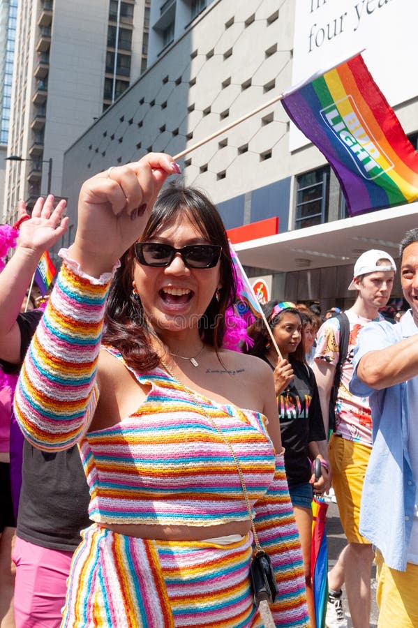 Pride Parade 2022 in Toronto Editorial Photo - Image of crowd, festival ...
