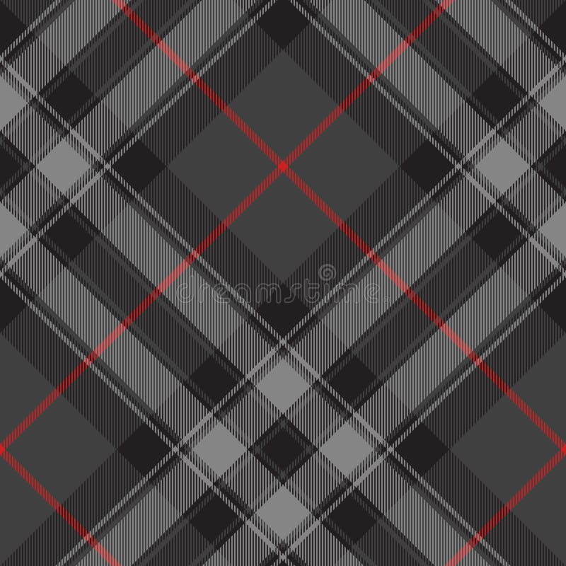 Pride of Scotland Silver Tartan Diagonal Texture Seamless Patter Stock ...