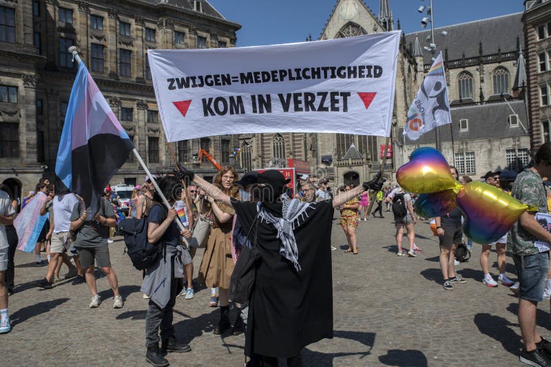The Pride Walk Demonstration at Amsterdam the Netherlands 20-7-2024 ...