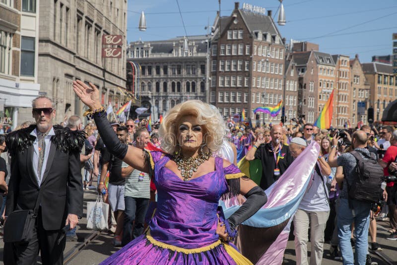Pride Walk and Demonstration at Amsterdam the Netherlands 30-7-2022 ...