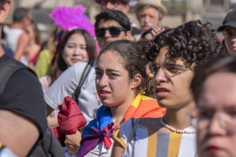 Pride Walk and Demonstration at Amsterdam the Netherlands 30-7-2022 ...