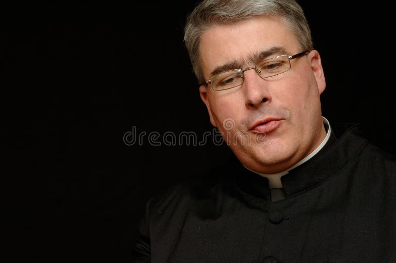 Priest, Preacher, Minister, Clergy, Fire Brimstone Stock Image - Image ...
