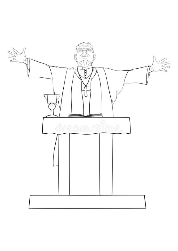 Priest Collar Stock Illustrations – 948 Priest Collar Stock ...