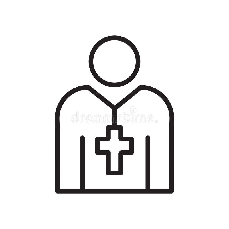 Priest Pictogram Stock Illustrations – 888 Priest Pictogram Stock ...