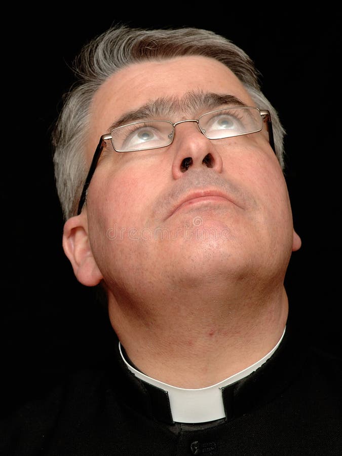 Praying priest stock photo. Image of church, pray, christ - 12877796