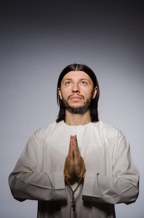 Priest man in religious stock photo. Image of clerical - 45515556