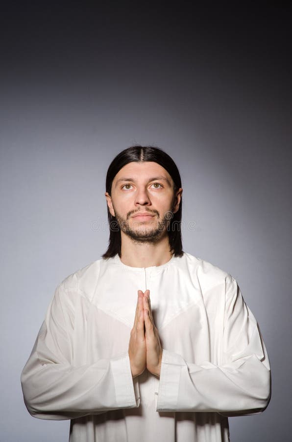 Priest man in religious stock image. Image of clergyman - 48186439