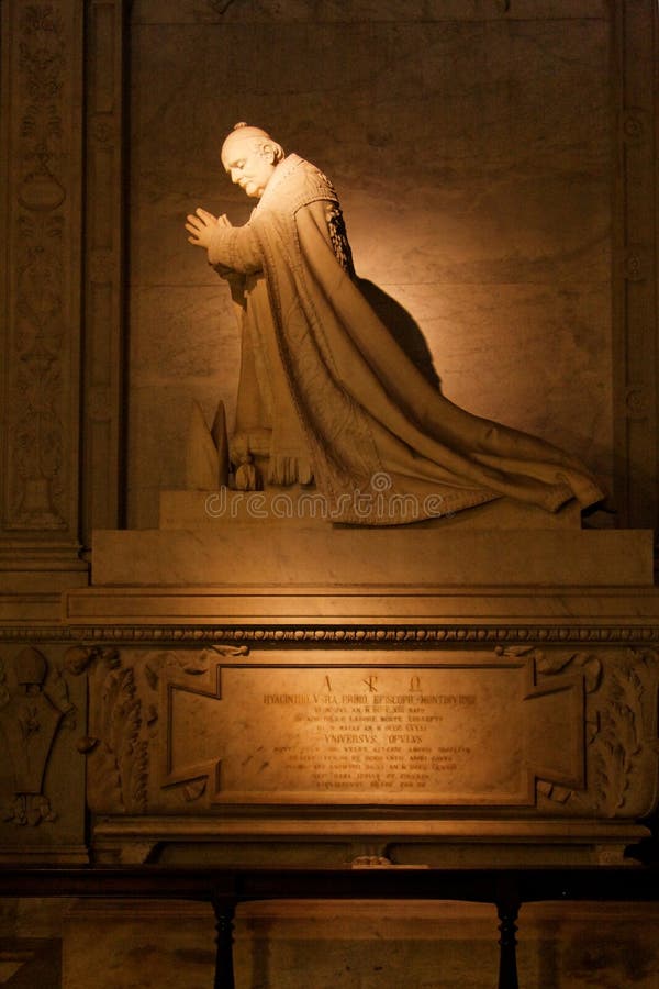 Priest Statue stock photo. Image of latin, montevideo - 5766662