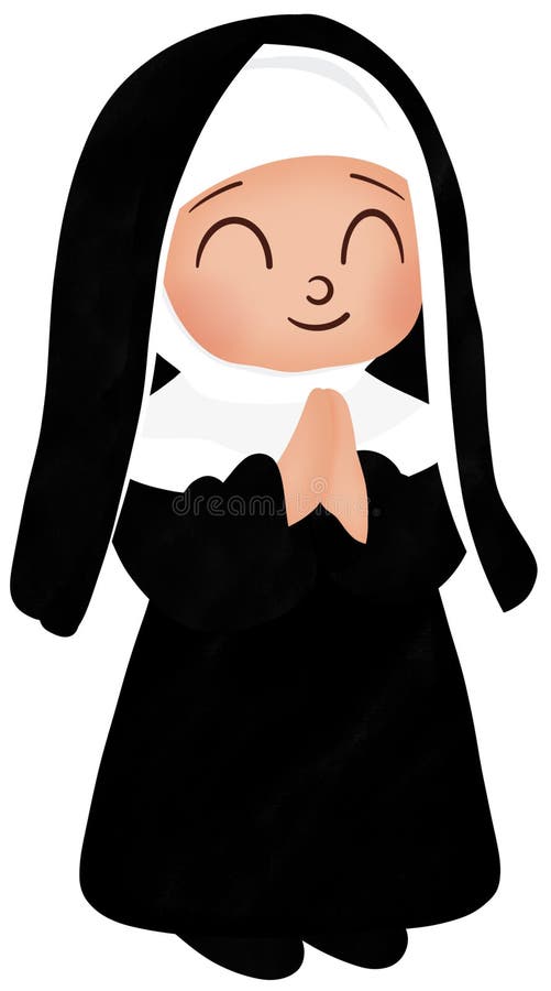 Priestess Cartoon of Illustration Stock Illustration - Illustration of ...