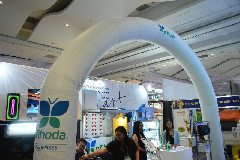 Prihoda at Philconstruct Expo in Pasay, Philippines Editorial Stock ...