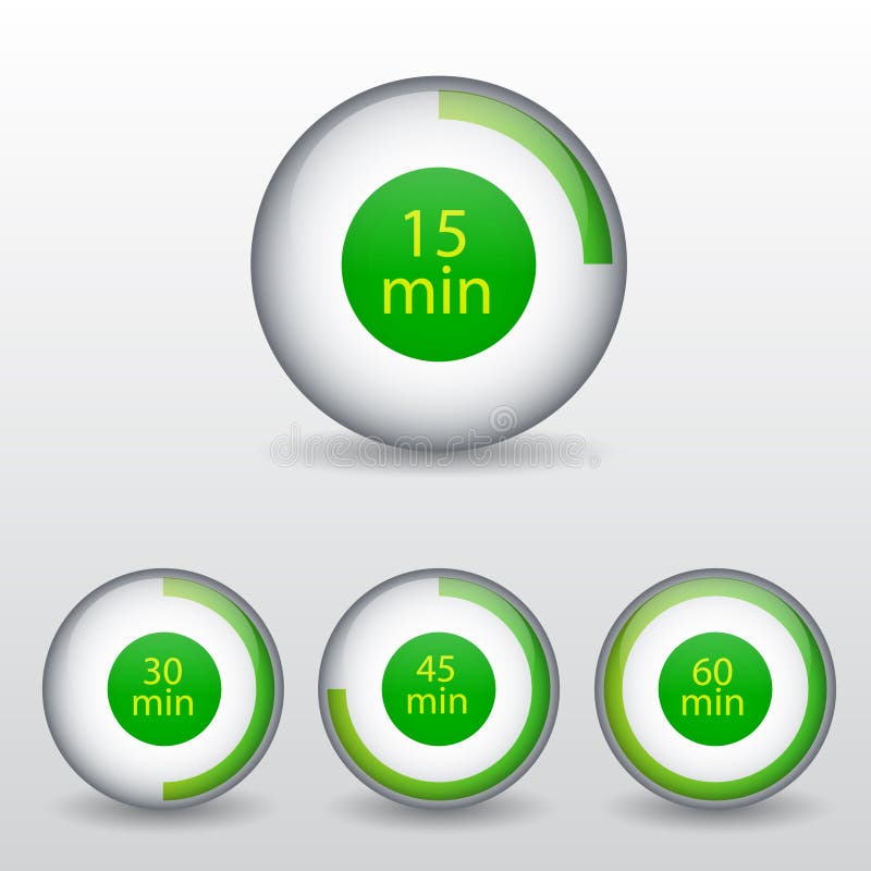 Prikklok vector illustratie. Illustration of elektronisch - 30488239