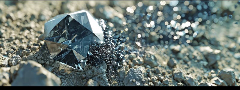 Primal Elemental Shift Captured in a Dazzling Display, As Carbon S Raw ...