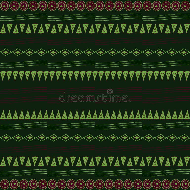 Primal seamless pattern stock vector. Illustration of antique - 70791308