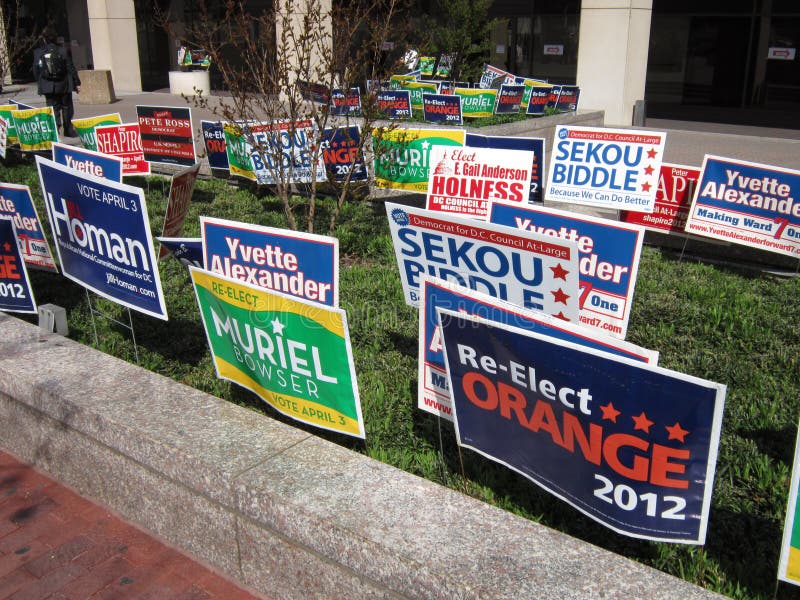 Primaries 2012 Campaign Posters Editorial Stock Image - Image of ...