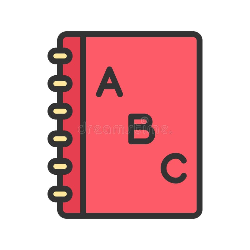 Primary Book Icon Image. stock vector. Illustration of knowledge ...