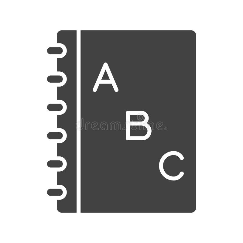 Primary Book Icon Image. stock vector. Illustration of education ...