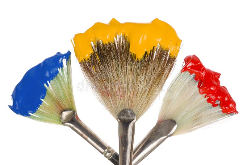 13+ Brushes primary colors Free Stock Photos - StockFreeImages