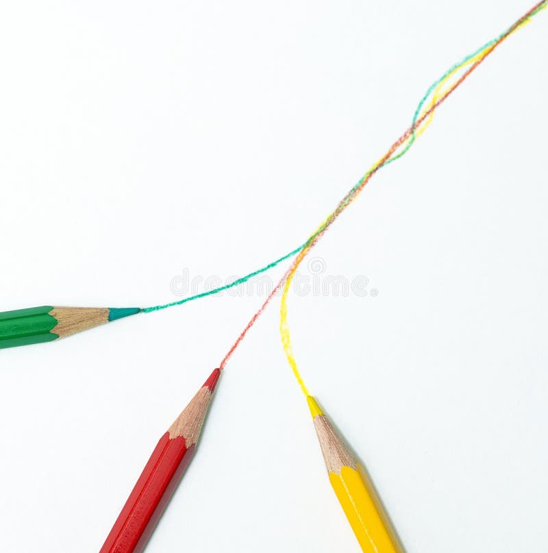 Primary Direction stock image. Image of sketch, colour - 29311965