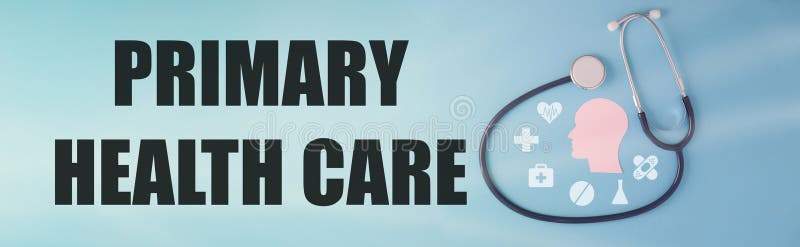 Primary Health Care is Shown Using the Text Stock Illustration ...