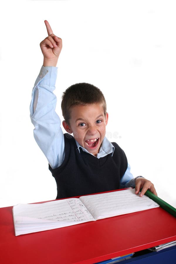 Primary school boy stock photo. Image of pupil, male, prepare - 1591176