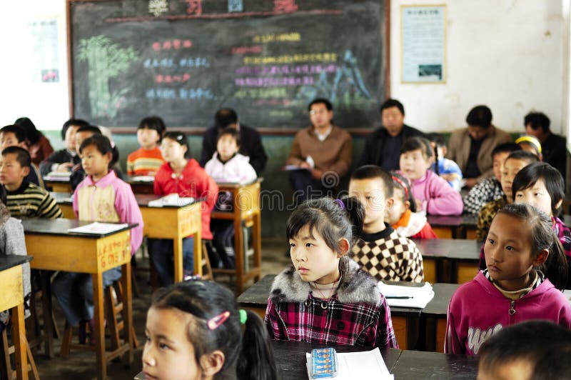 Primary school classroom editorial photography. Image of serious - 25449367