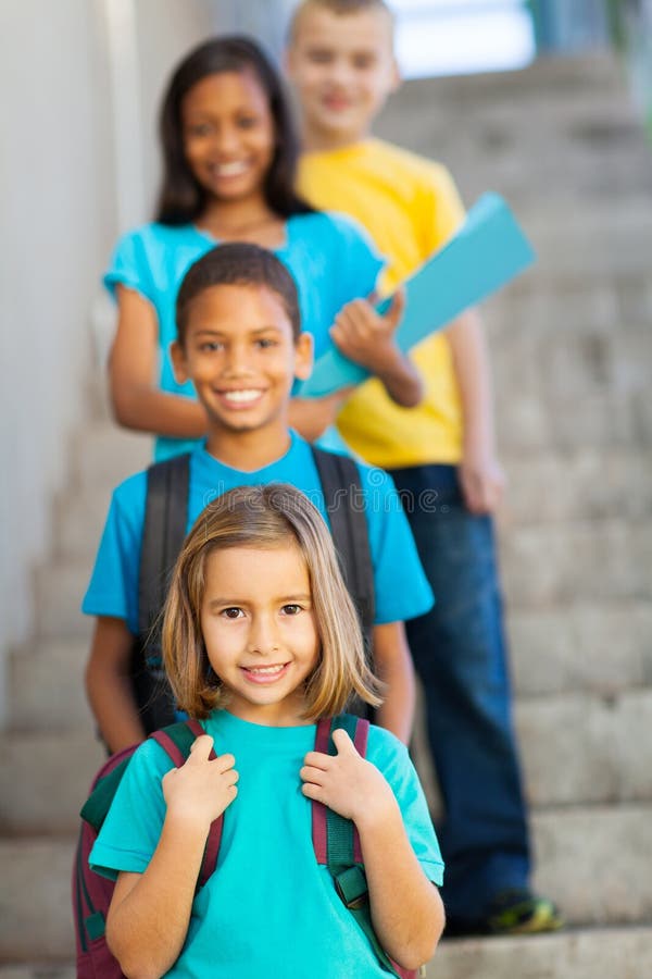 Primary school students stock photo. Image of boys, diversity - 32553288