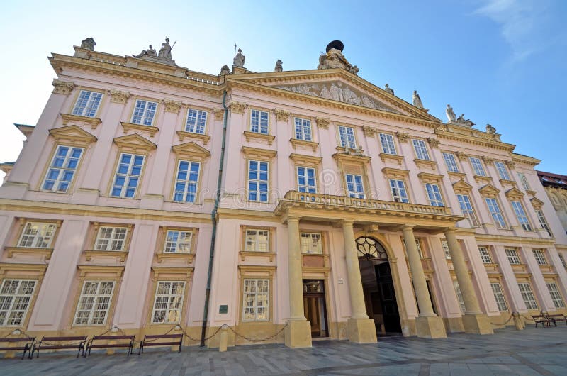 Primatial Palace stock photo. Image of mesto, bratislava - 133843540