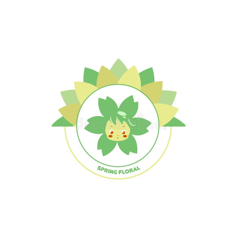 Primavera Logo Vector Art Floreale Modello Di Logo Per Il Vostro Affare ...