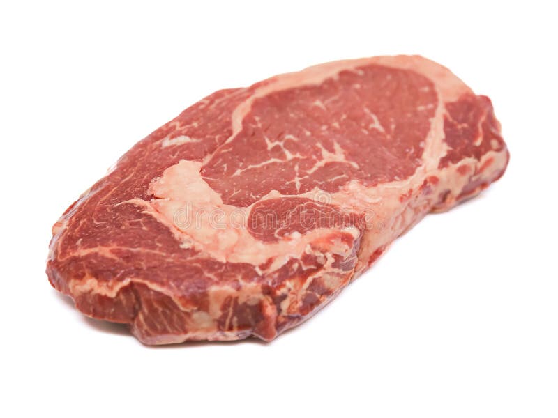 Prime cut rib eye stock image. Image of marbling, white - 102870311