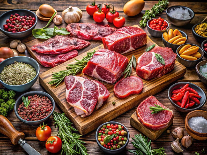 Prime Fresh Meats Stock Illustrations – 138 Prime Fresh Meats Stock ...