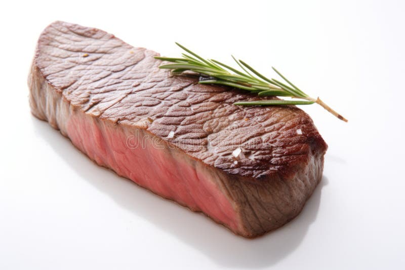 Prime Cuts: a Stunning Showcase of Beef on a White Background ...