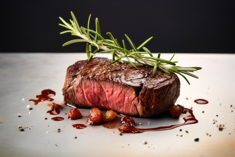 Prime Cuts: a Stunning Showcase of Beef on a White Background ...