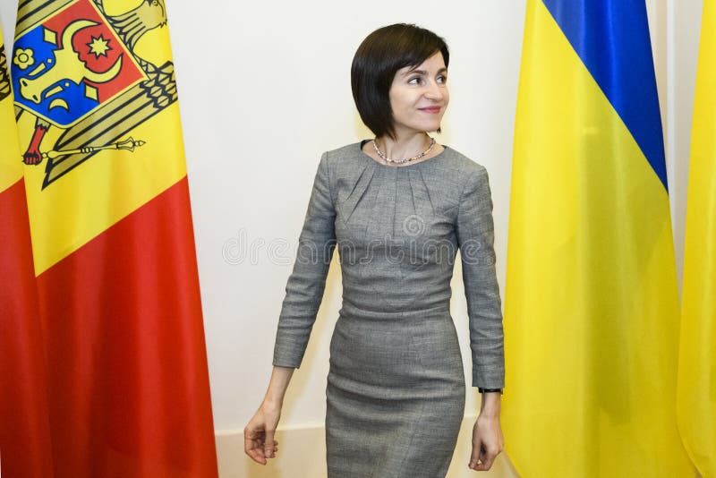 Prime Minister of the Republic of Moldova Maia Sandu during Visit To ... Prime Minister of the Republic of Moldova Maia Sandu during Visit To ...