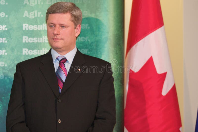 Stephen Harper Meets Families of Fallen Troops Editorial Photography ...