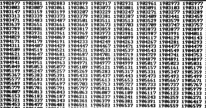Computer Calculation Number Sequence Scrolling On Consol Screen Stock Video Video Of Computer