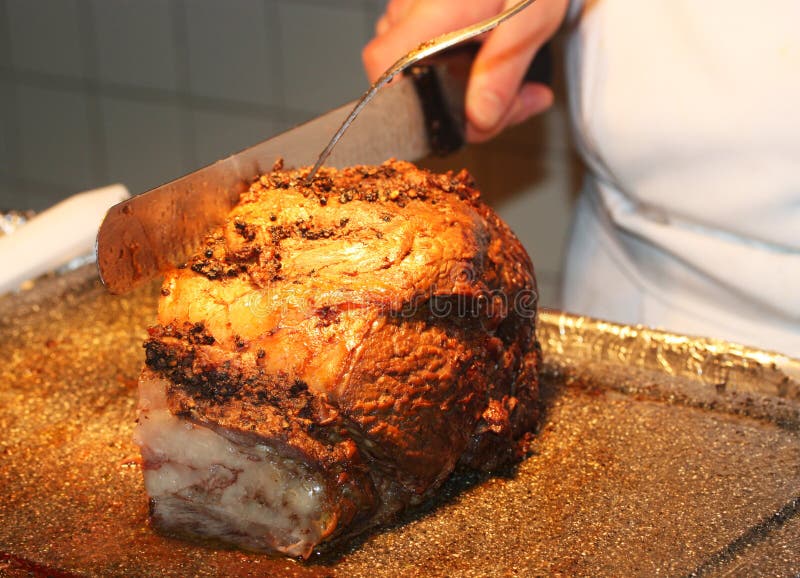 Prime Rib stock image. Image of nutrition, gourmet, chop - 14839759