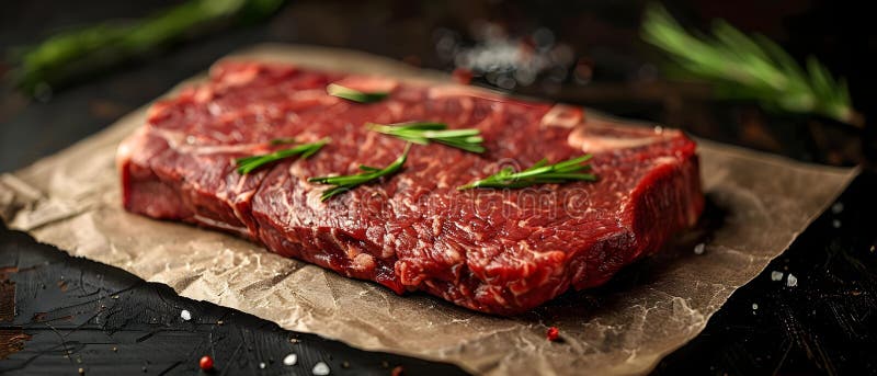 Prime Rib Eye Ready for Culinary Creation - Simple Elegance with Space ...