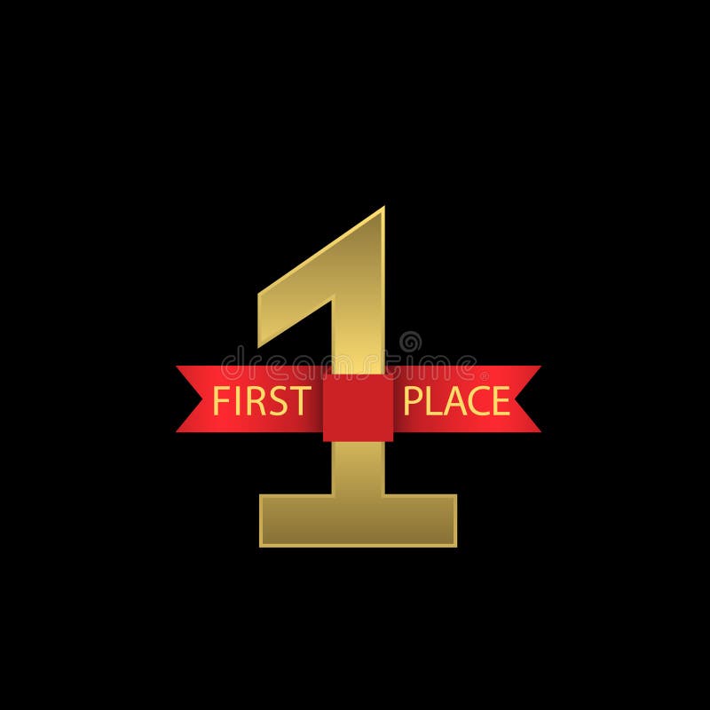 Primeiro símbolo do lugar ilustração do vetor. Ilustração de lugar ...