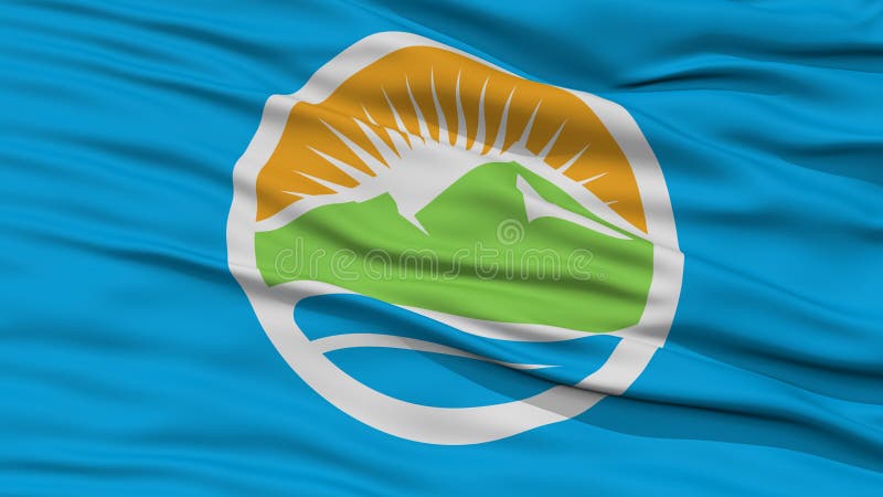 Bandera De Provo En Utah, Los E.E.U.U. Ilustración del Vector ...