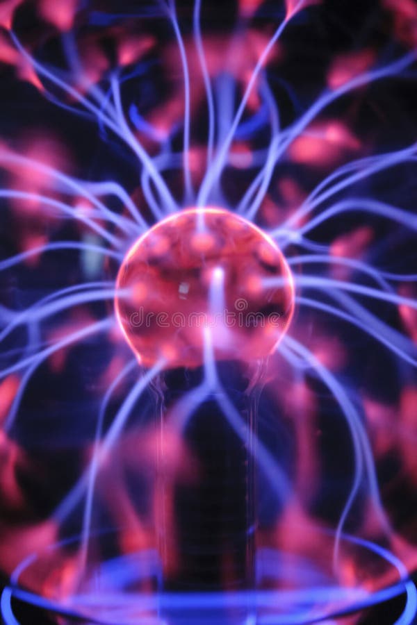 Primer De La Bola Del Plasma Foto de archivo - Imagen de plasma ...