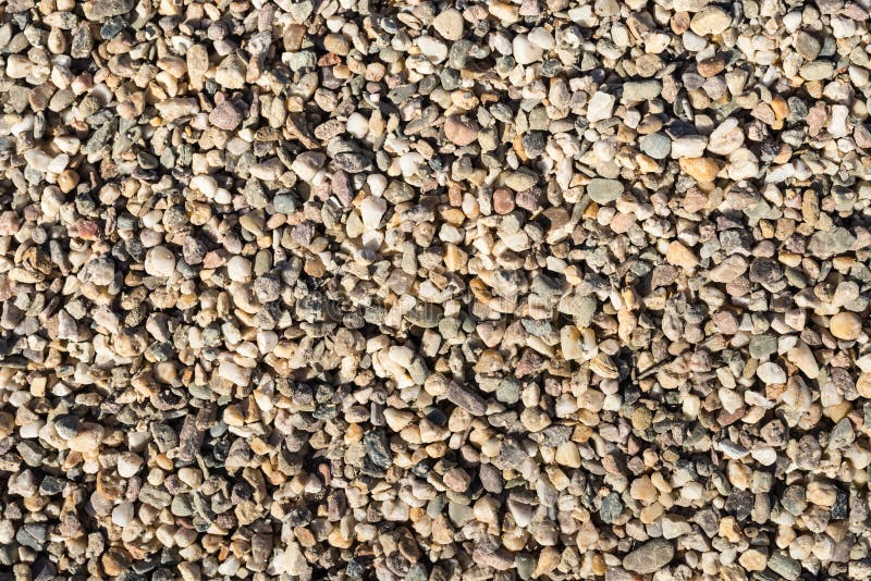 Primer De La Grava En Colores Y Formas Variados Foto de archivo ...