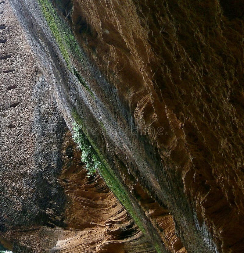 Primer De La Textura Del Corte De La Roca De Una Isla Foto de archivo ...