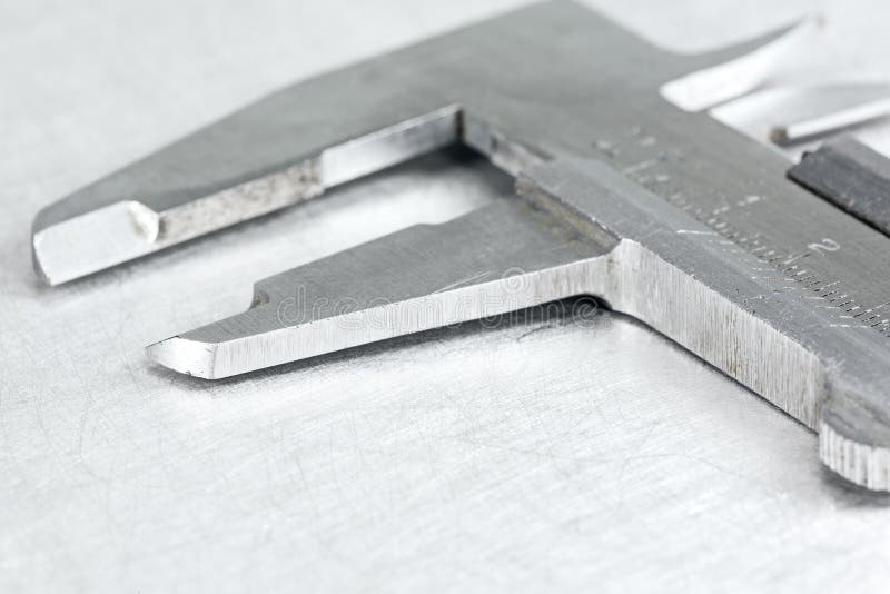 Primer Del Calibrador a Vernier Foto de archivo - Imagen de superficie ...