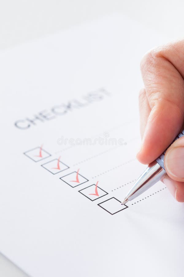 Primer Del Formulario Del Relleno De La Mano Imagen de archivo - Imagen ...