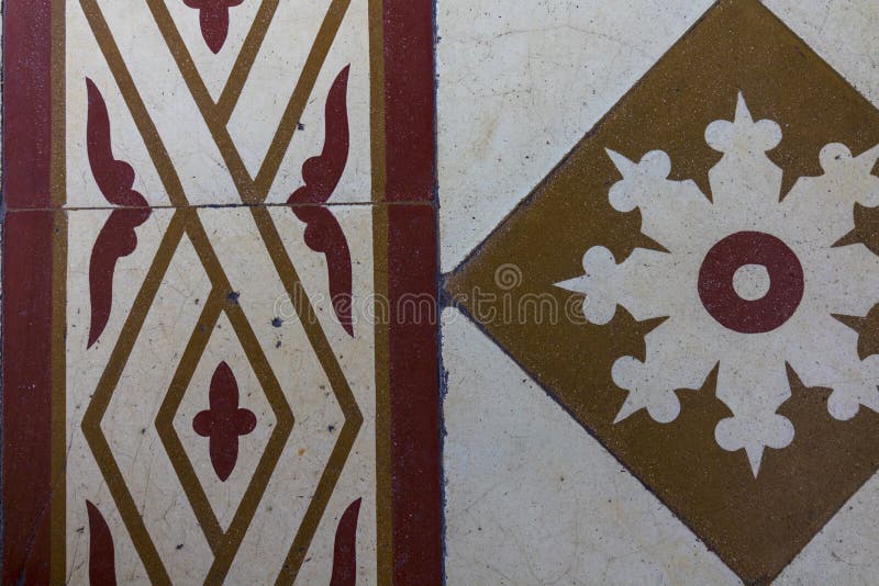 Primer En Usados Pisos Coloniales Imagen de archivo - Imagen de ...