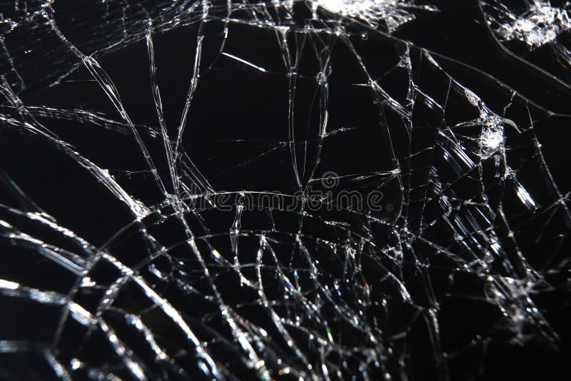 Primer Móvil Del Smartphone De La Pantalla Quebrada Foto de archivo ...