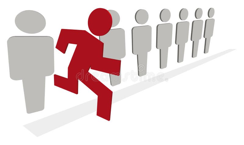 Primero ilustración del vector. Ilustración de potencia - 4985589