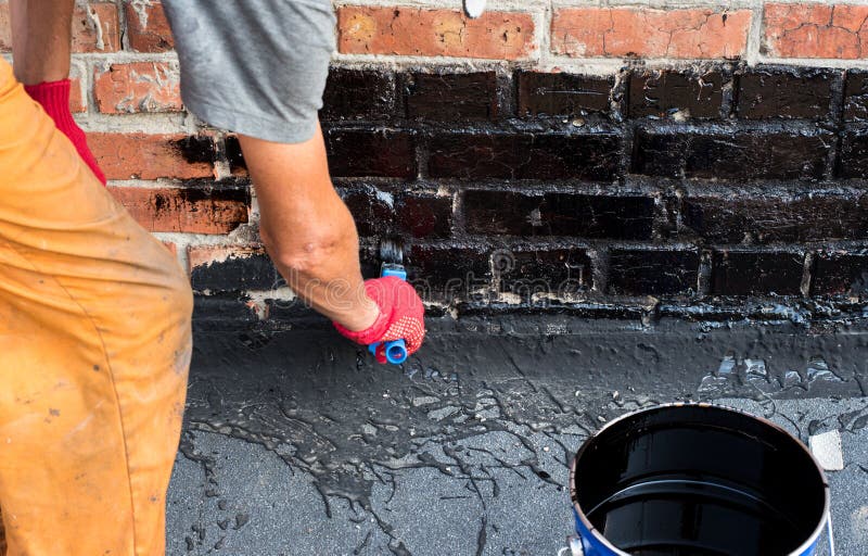 Priming brick wall stock image. Image of abutment, building - 77159079