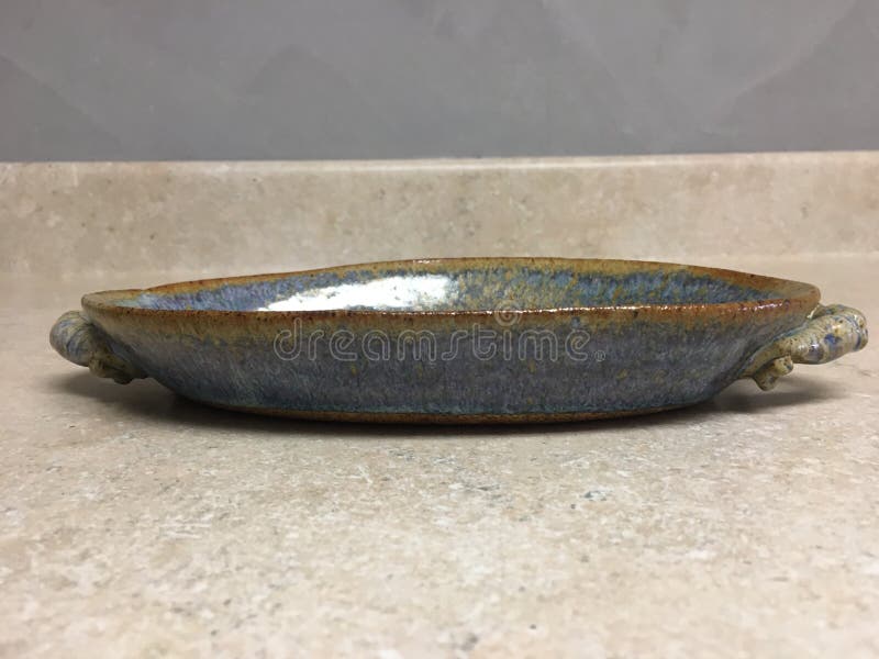 Primitive Design Ceramic Dish Stock Photo - Image of view, ceramic ...