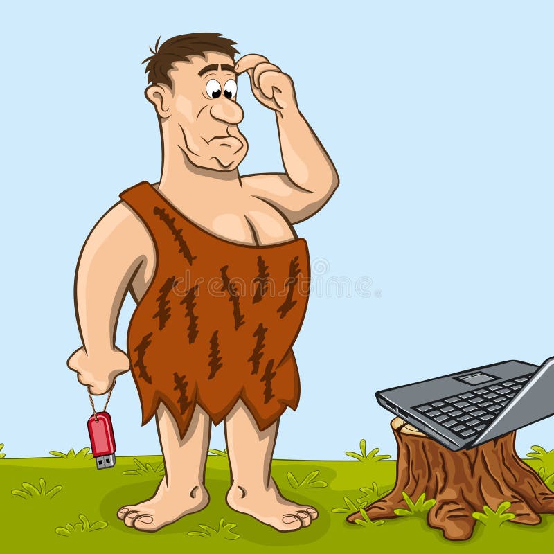 Primitive Man Cartoon Stock Illustrations – 4,194 Primitive Man Cartoon ...